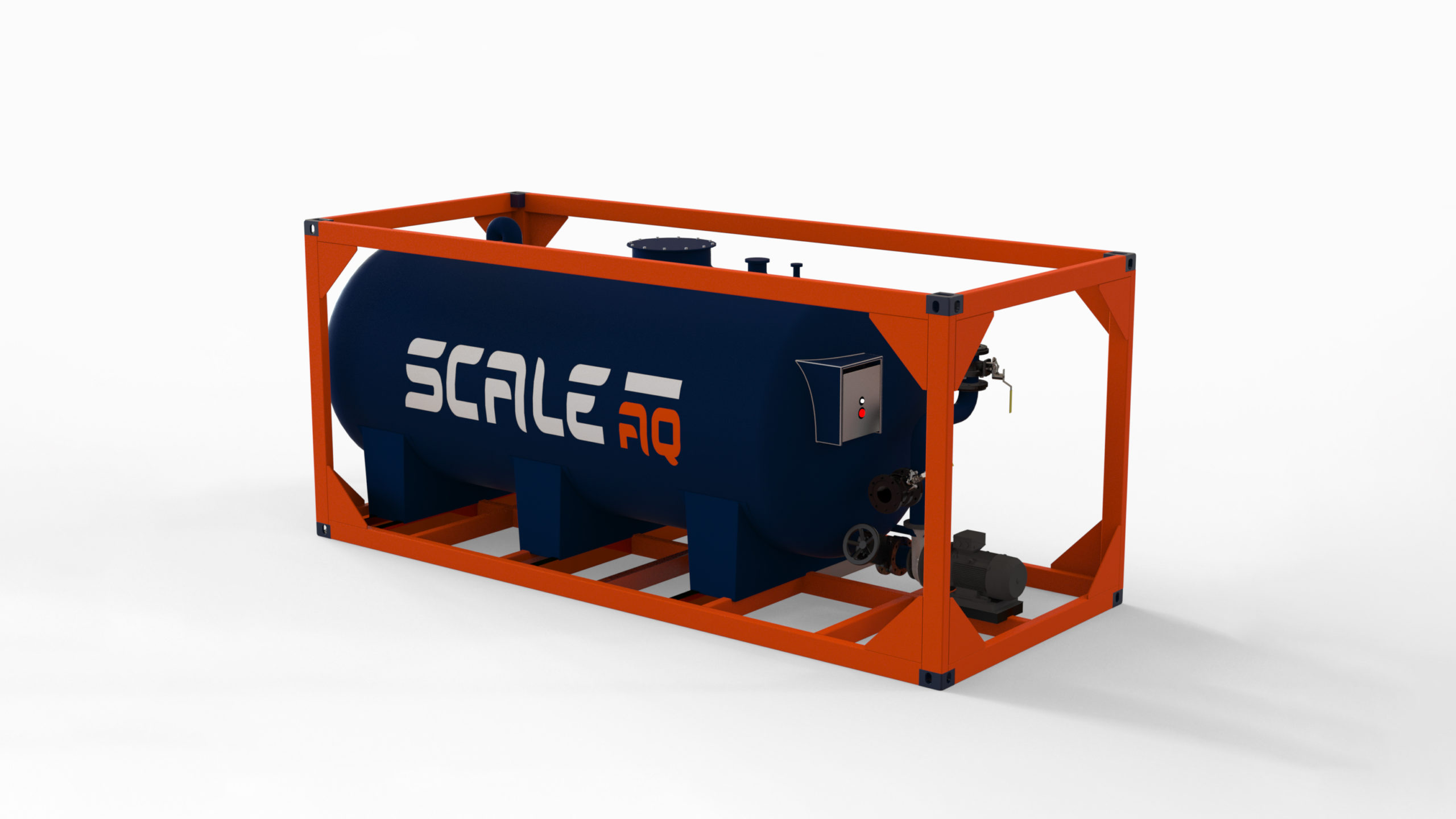 Mobile storage tank for ensilage - ScaleAQ